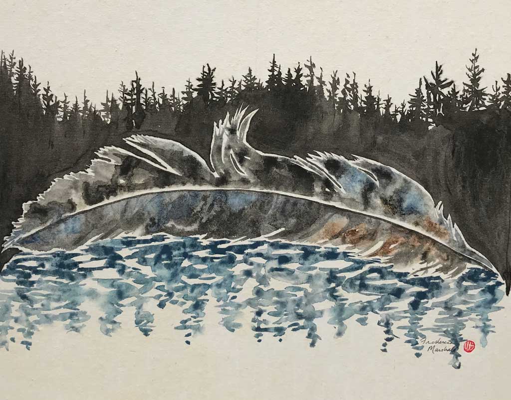 Feather artwork store
