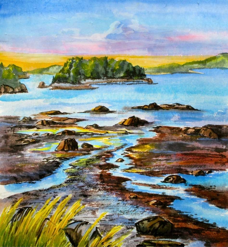 Sumi-e Gallery | Frederica Marshall, Sumi-e Brush Painting Master